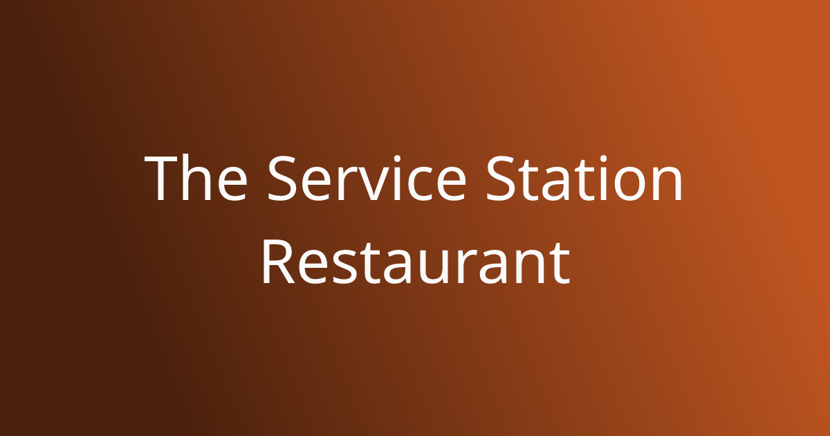 Order Authentic Southern Online | The Service Station Restaurant ...